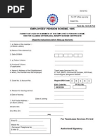 EPF Form 10C: Withdrawal & Scheme Certificate | PDF | Technology ...