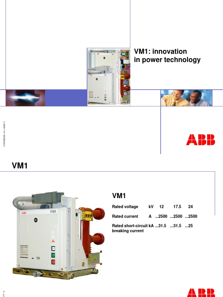 VM1 Circuit Breaker Technology Overview | PDF