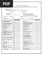 Elevator Inspection and Testing Procedures | PDF | Elevator | Safety