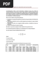 Cálculos Metalúrgicos | PDF | Minerales | Metalurgia