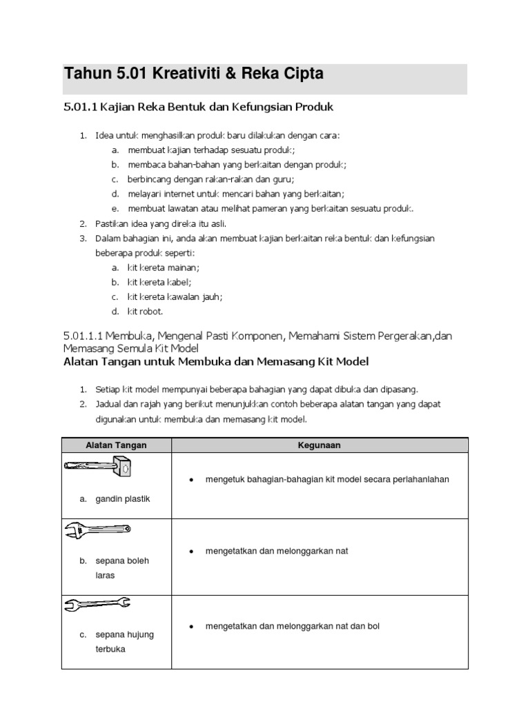Tahun 5 KHB Sasbadi | PDF