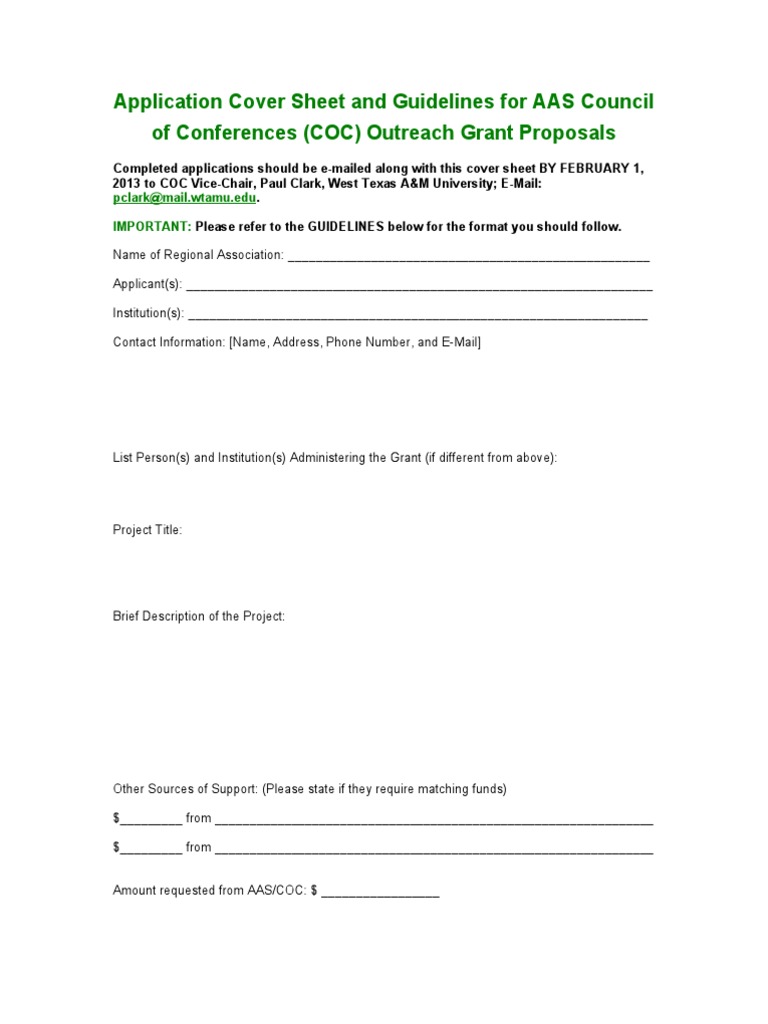 COC Application | PDF | Evaluation | Business