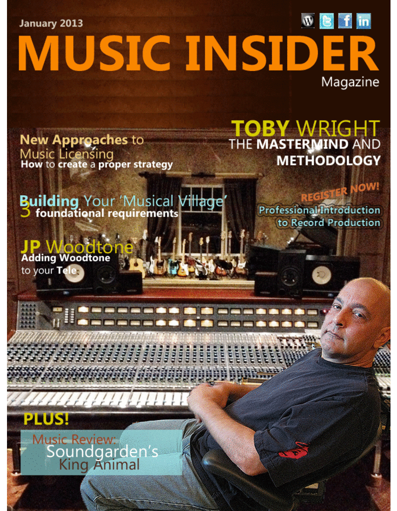 Toby Wright - Mastermind and Methodology | PDF | Music Industry ...