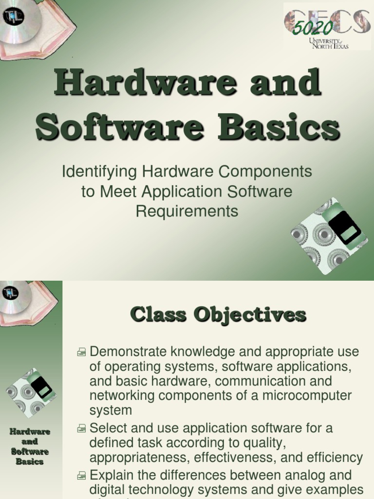Hardware and Software Essentials Guide | PDF