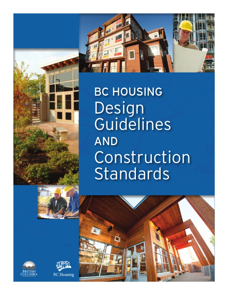 BCH Design Guidelines and Construction Standards PDF | Bedroom | Stairs