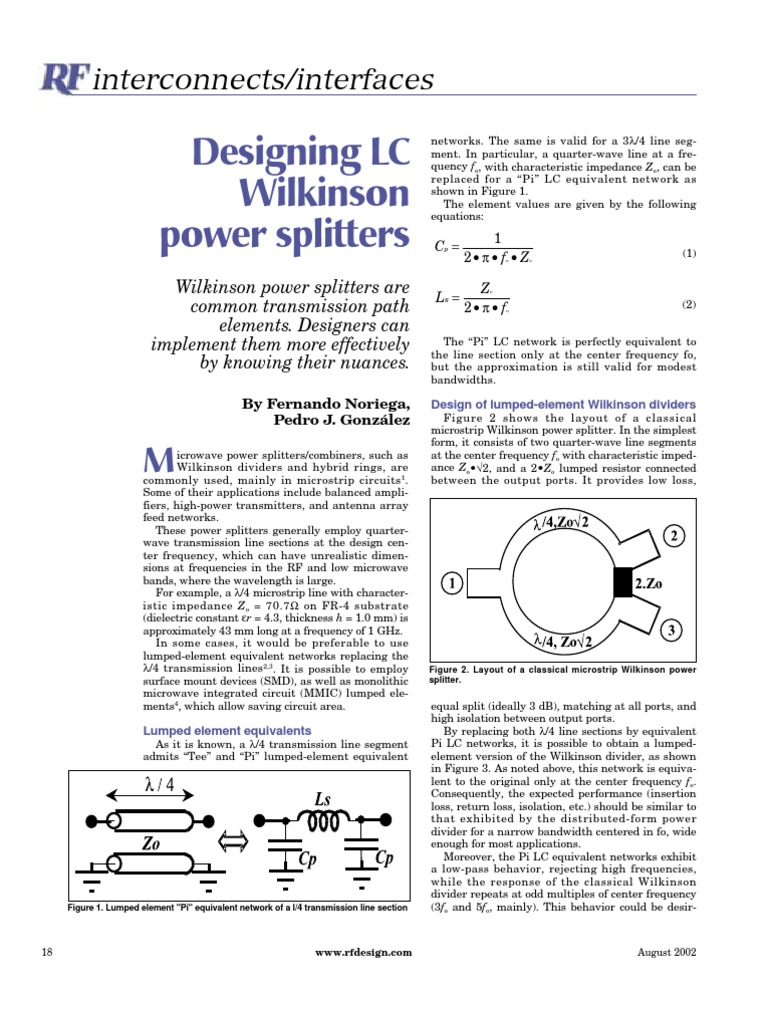 A4FD1924d01 Wilkinson Theory | PDF