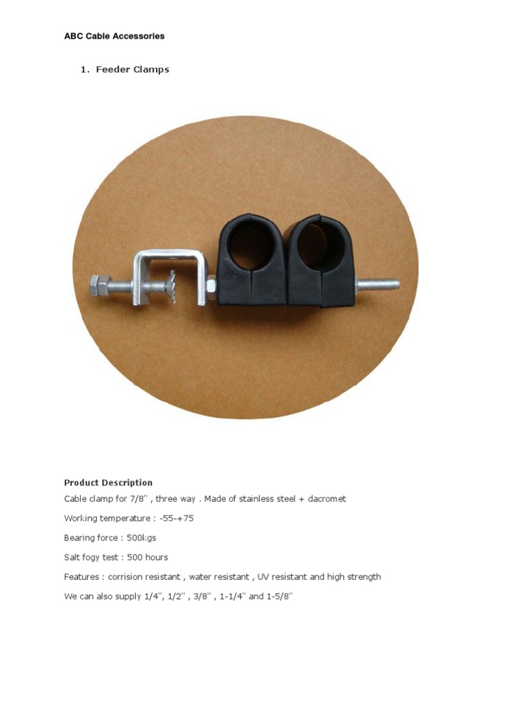 ABC Cable Accessories# | Electrical Connector | Insulator (Electricity ...