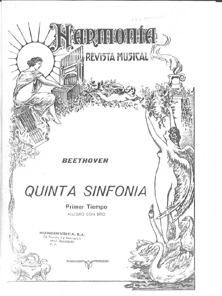 5 Sinfonia Beethoven For Symphonic Band | PDF