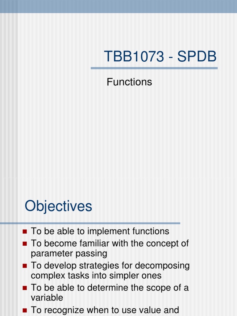 Tbb1073 Spdb05 Pdf Subroutine Scope Computer Science 