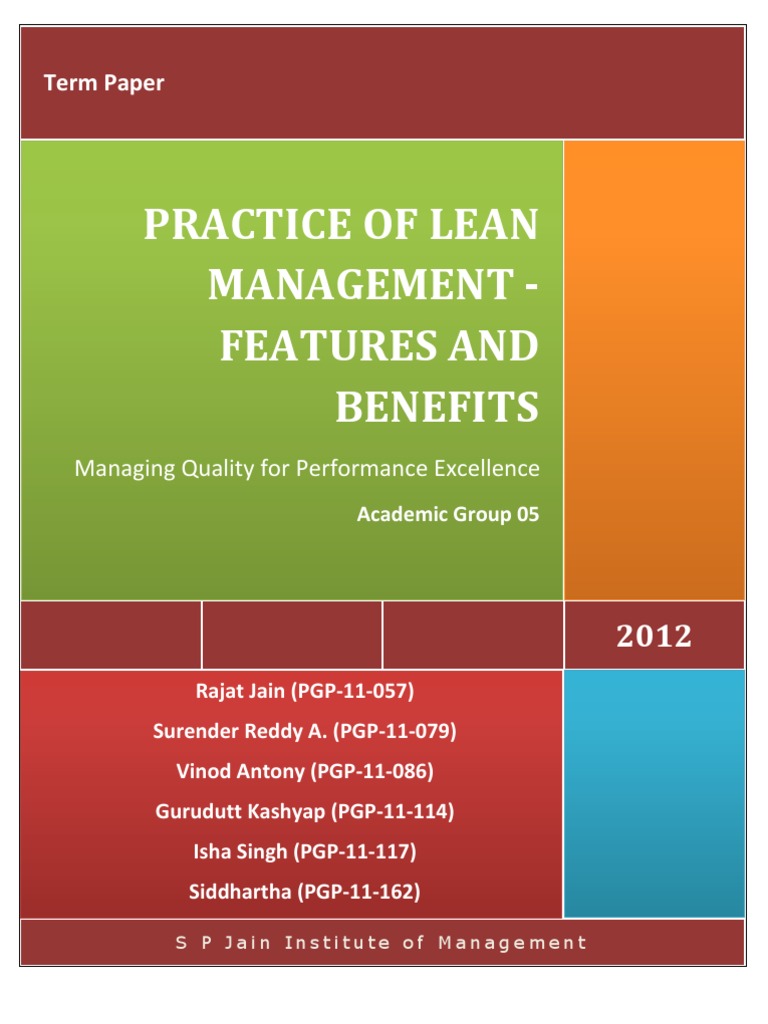 Lean Manufacturing Principles | PDF | Lean Manufacturing | Fiberglass