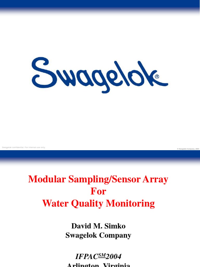 Dave Simko Swagelok ACI IFPAC04.Presentation - Waterquality | PDF | Oil ...