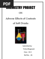 Chemistry Project Class 12 | PDF | Carbohydrates | Fat