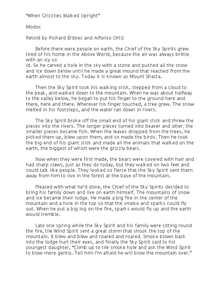 When Grizzlies Walked Upright | PDF | Mountains | Nature