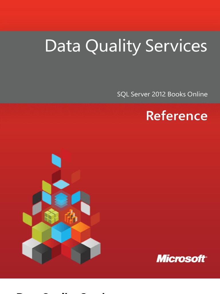 Data Quality Services | PDF | Data Quality | Microsoft Sql Server