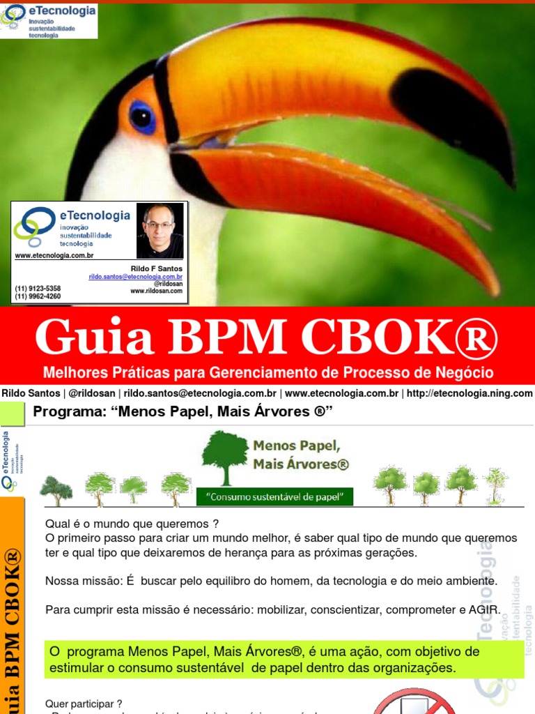 Guia BPM CBok PDF | PDF | Processo de negócios | Engenharia de Sistemas