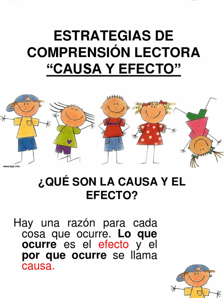 Comprensión Lectora: Causa y Efecto | PDF | Science | Ciencia filosófica