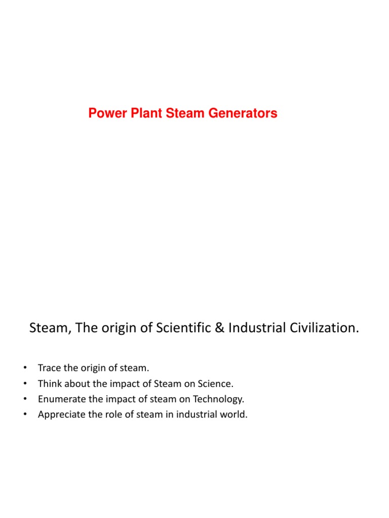 Steam Generation Philosophy | PDF | Boiler | Steam Engine
