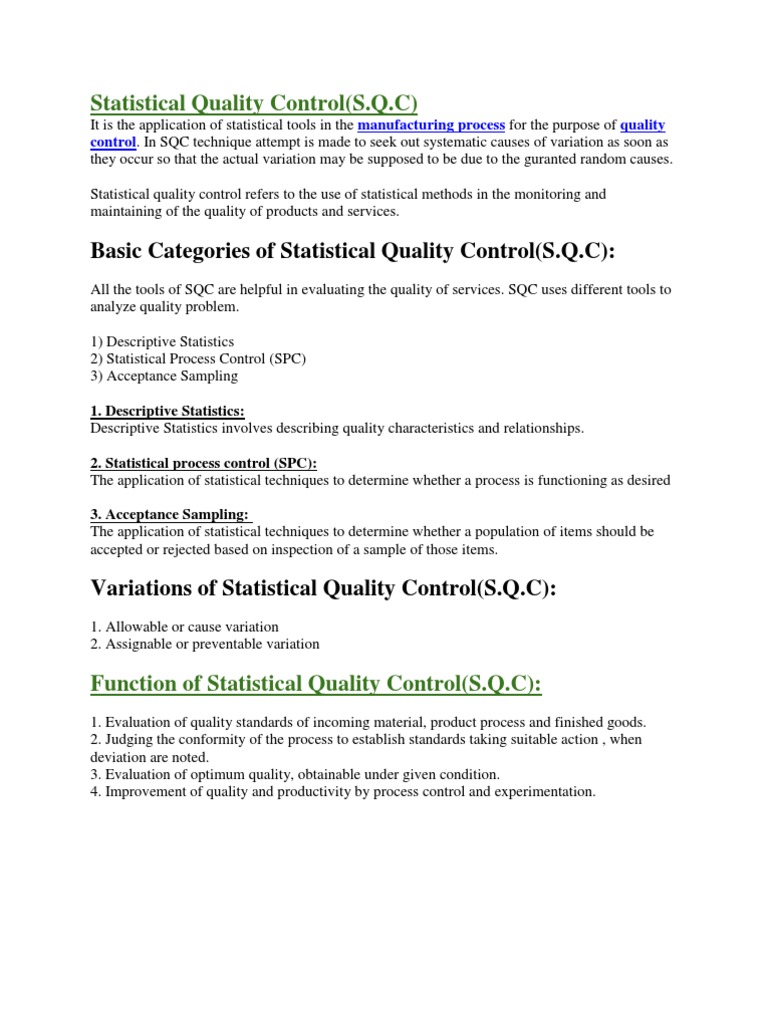Statistical Quality Control | PDF | C (Programming Language) | Statistics