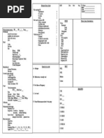 Mnemonics Cheat Sheet | PDF | Myocardial Infarction | Clinical Medicine