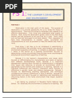 Field Study 1 Portfolio University of So | PDF | Teachers | Classroom