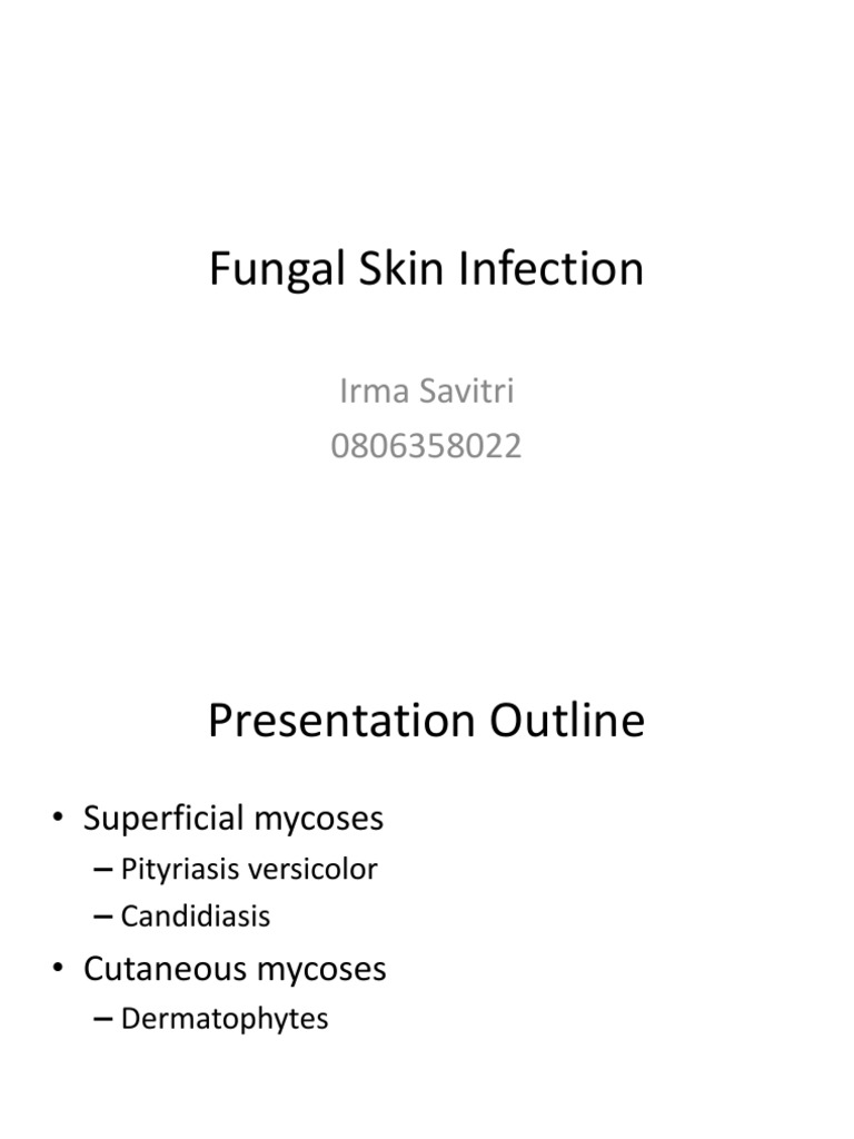 Fungal Skin Infection | PDF | Candidiasis | Medical Specialties