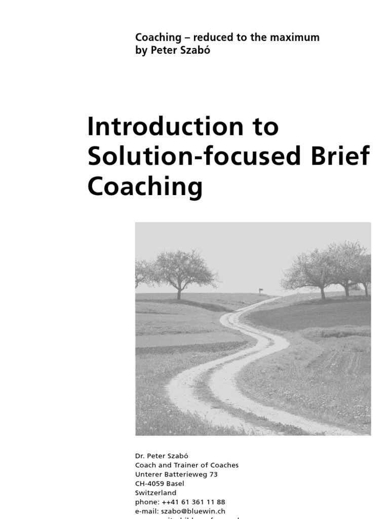 Intro Brief Coaching | Download Free PDF | Negotiation | Causality