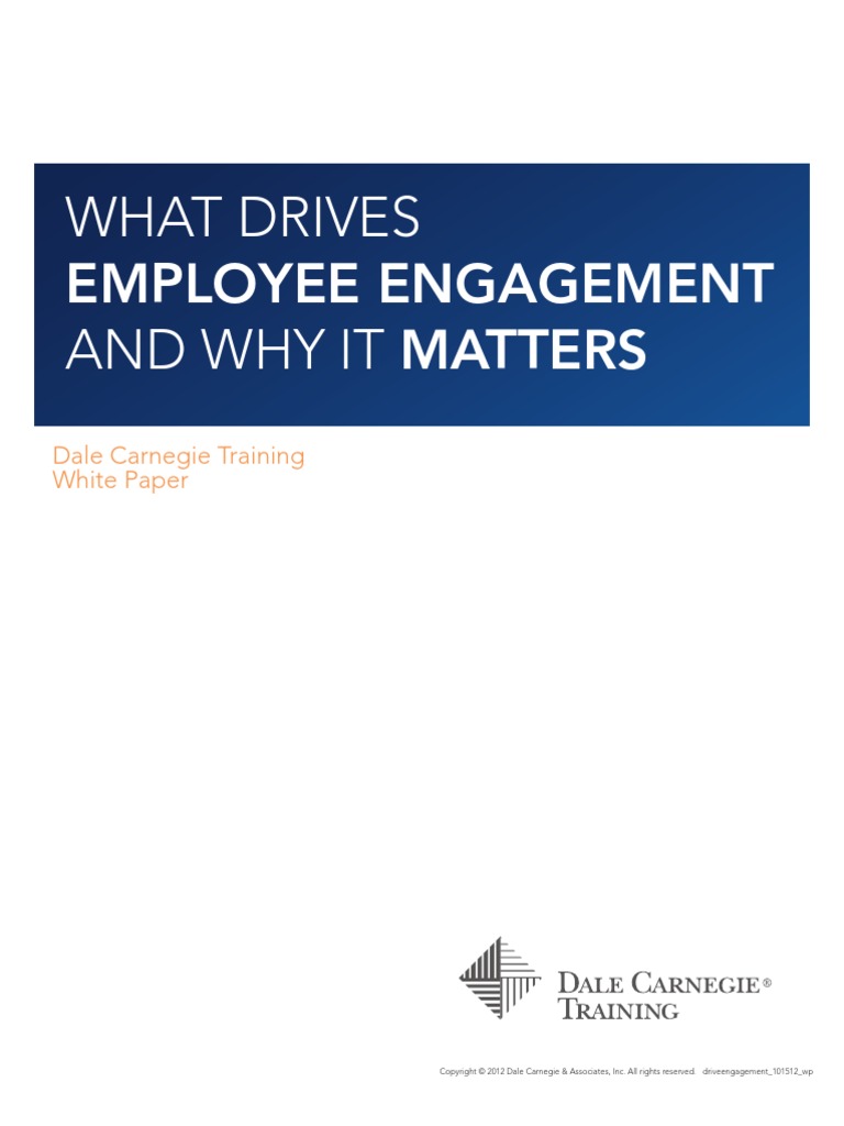 Employee Engagement | PDF