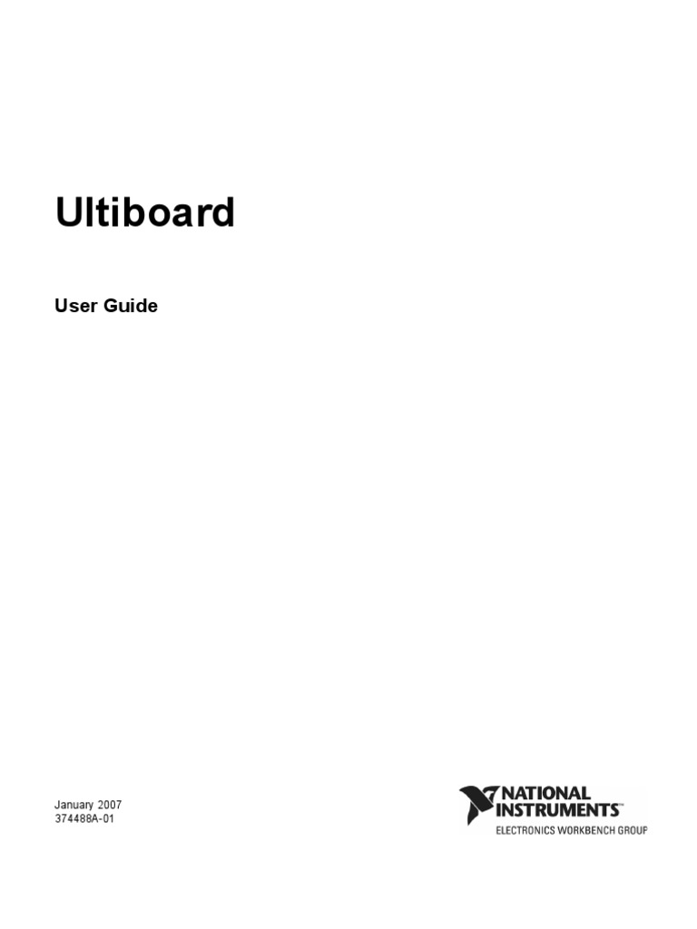 Ultiboard 10 User Guide | PDF | Business