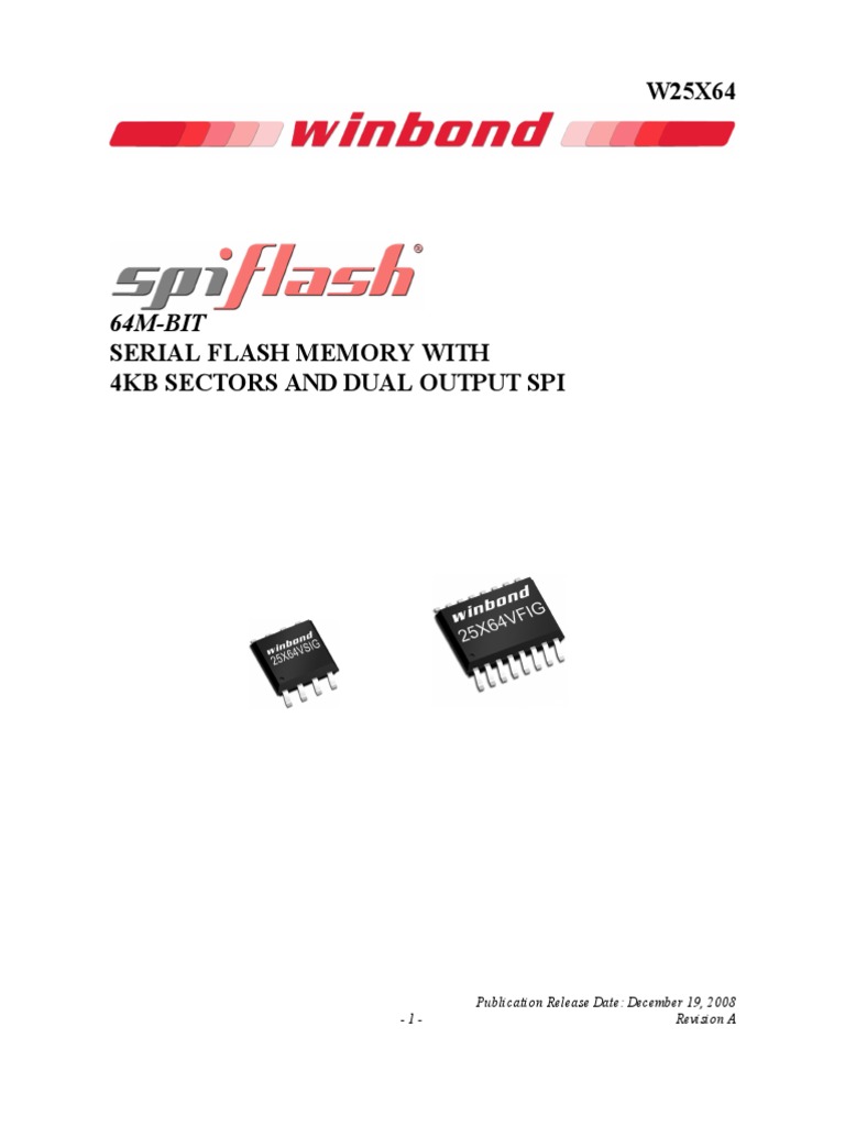Data Sheet | PDF | Flash Memory | Input/Output