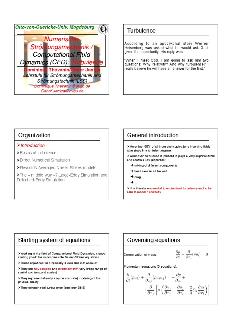Turbulence | PDF | Turbulence | Navier–Stokes Equations