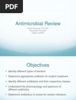 Antibiotic Chart | PDF | Antibiotics | Drugs