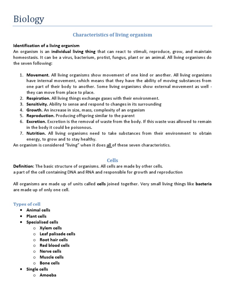 IGCSE Biology Notes | PDF | Heart Valve | Ventricle (Heart)