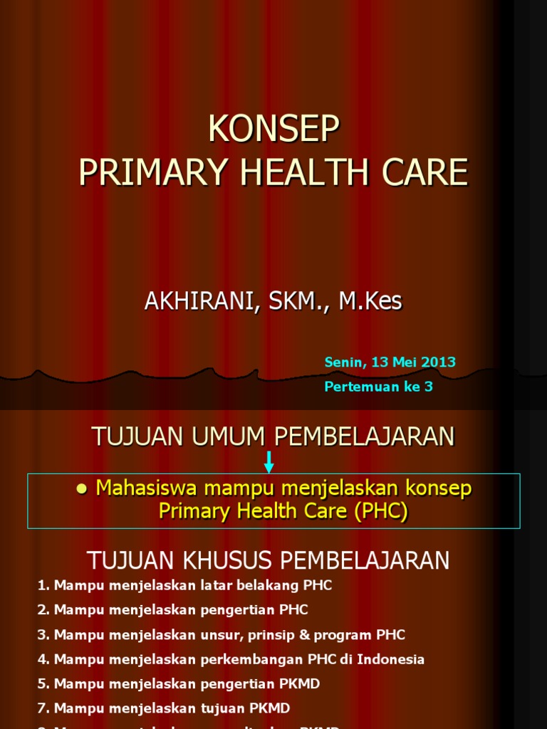 Konsep PHC | PDF