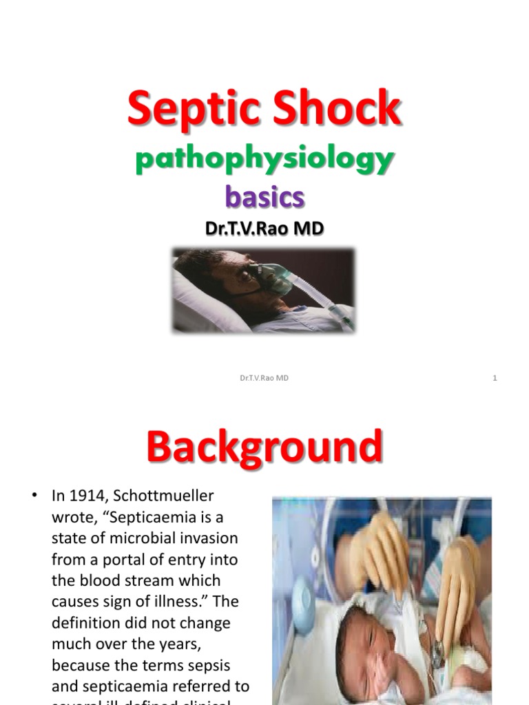 Septic Shock: Pathophysiology Overview | PDF | Sepsis | Shock (Circulatory)