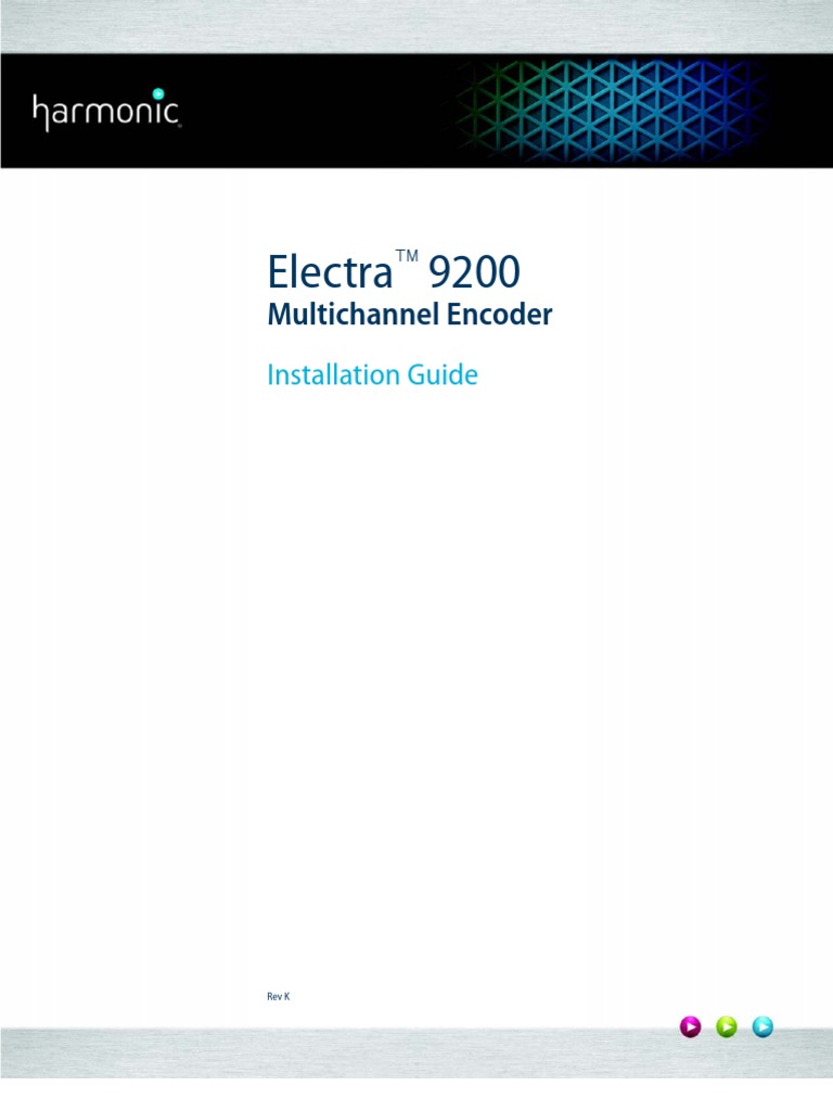 Electra 9200 Encoder Install Guide | PDF | Trademark | License