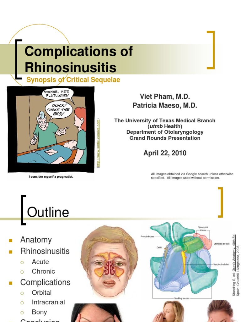 Sinusitis Slides 2011 0425 | PDF | Human Head And Neck | Medical ...