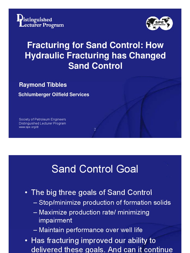 Fracturing For Sand Control | PDF | Hydraulic Fracturing | Permeability ...