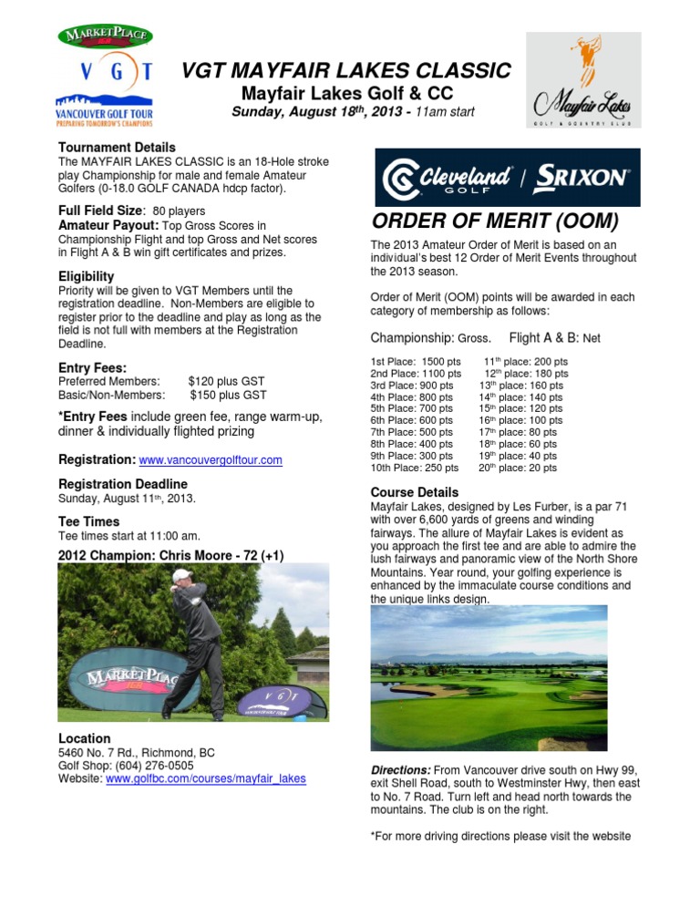 2013 Mayfair Lakes Details | PDF