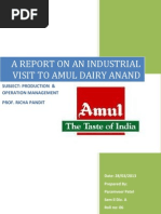 Amul Organisation Structure | PDF | Milk | Cooperative