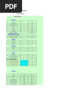 DRILLING PARAMETERS SHEET Final | PDF
