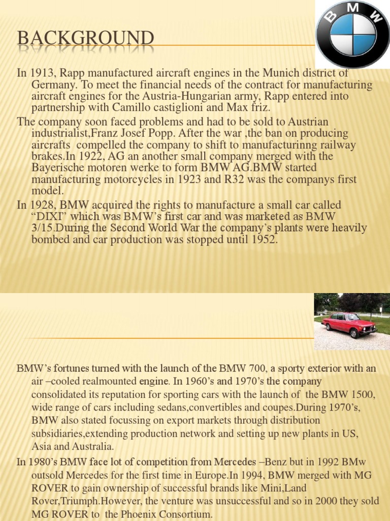 BMW | PDF | Bmw | Supply Chain