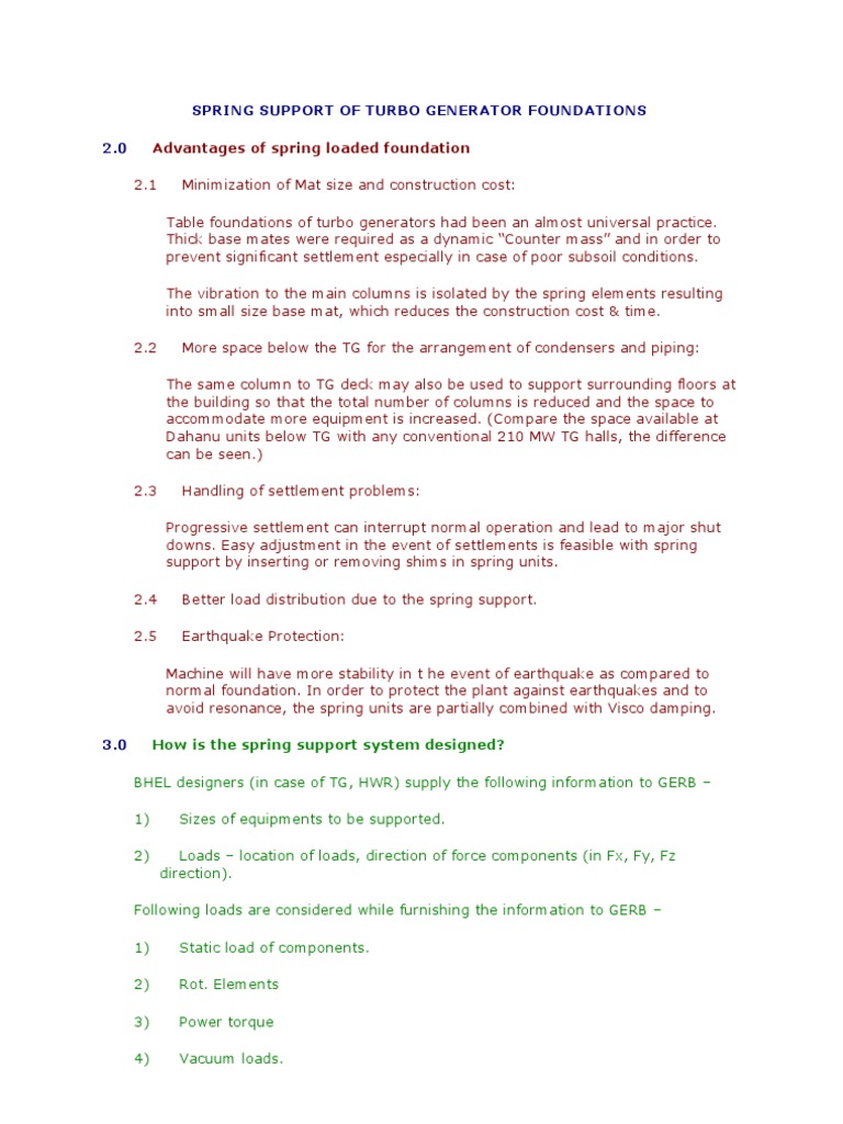 GERB Spring Loaded DECK Inf | Download Free PDF | Column | Beam (Structure)