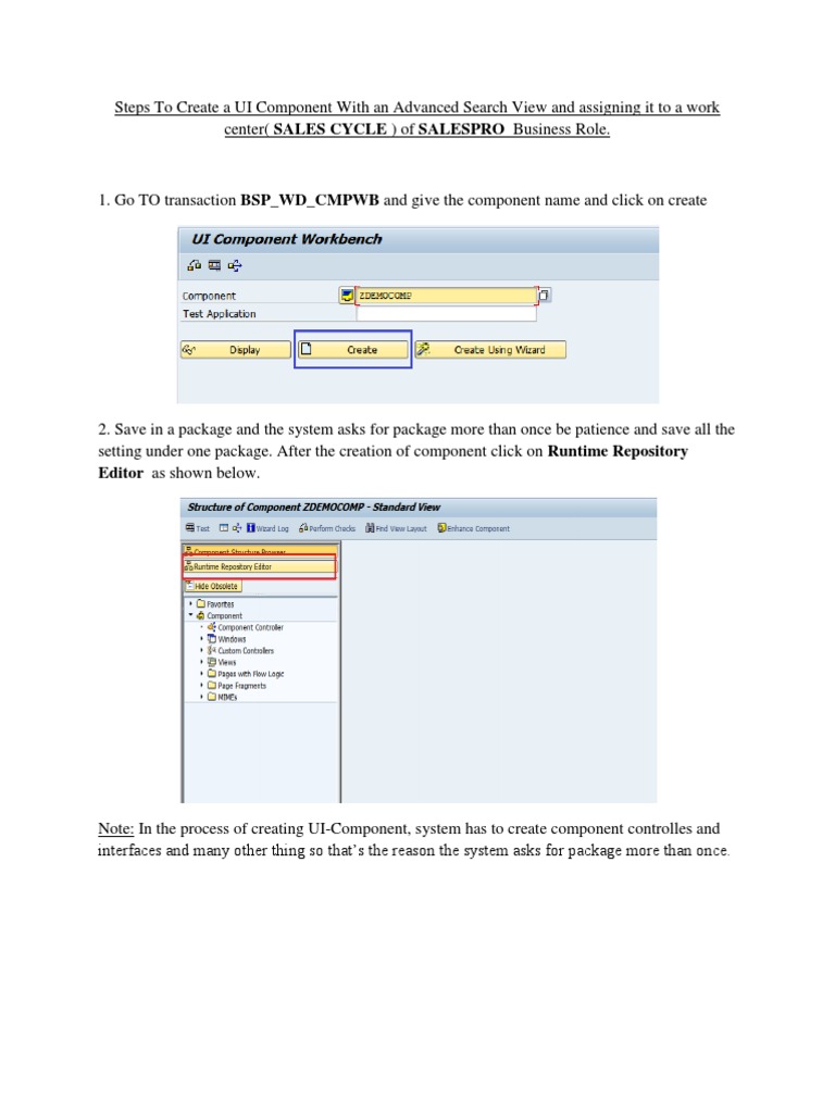 Create An Advanced Search View Using Wizard in Sap CRM | PDF ...