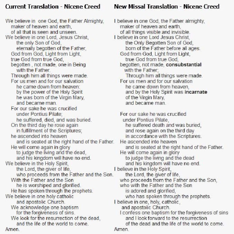 Nicene Creed | PDF | Heaven | Creed