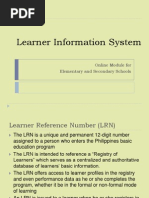 Adoption of The Unique Learner Reference Number | PDF | State School ...