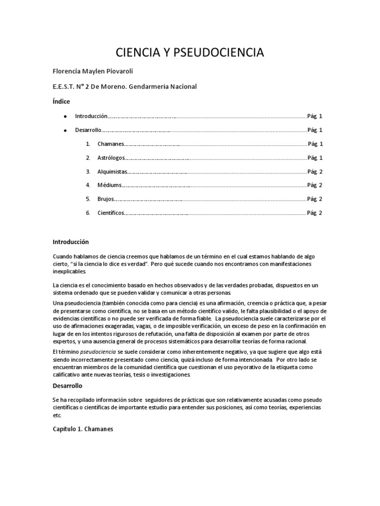 Ciencia y Pseudociencia PDF | PDF | Brujería | Pseudociencia