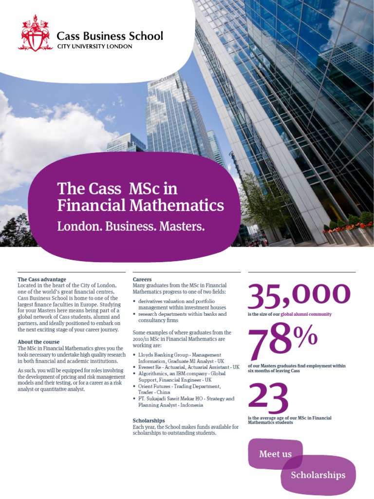 Financial Mathematics | PDF | Mathematical Finance | Option (Finance)