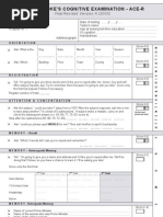 Ace-III Scoring (Uk) | PDF | Recall (Memory) | Proverb