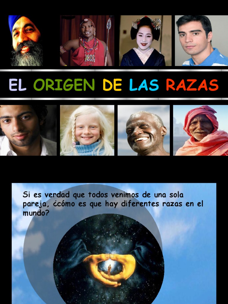El Origen de Las Razas | PDF | Raza (categorización humana) | Grupos ...