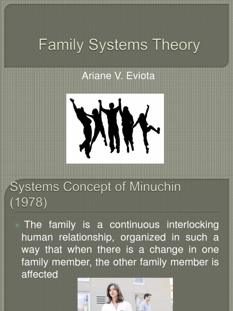 Family Systems Theory | PDF | Family | Adolescence